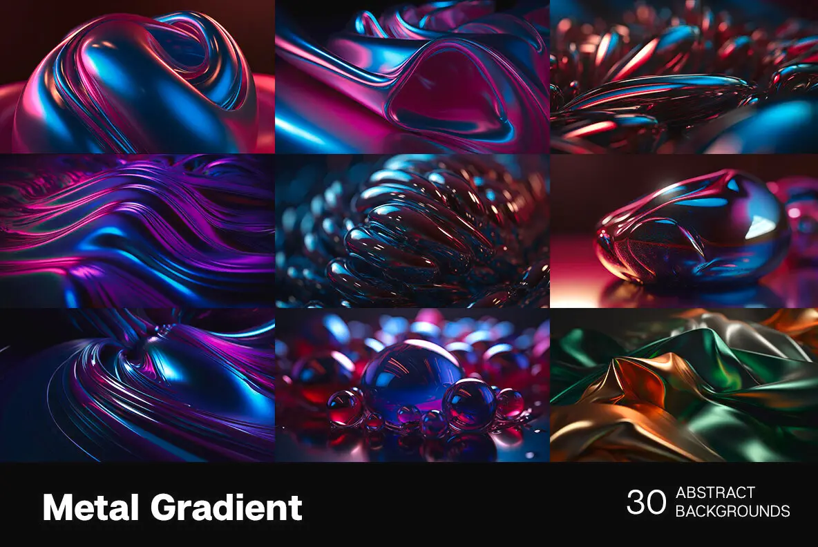 Metal Gradients Abstract - YouWorkForThem