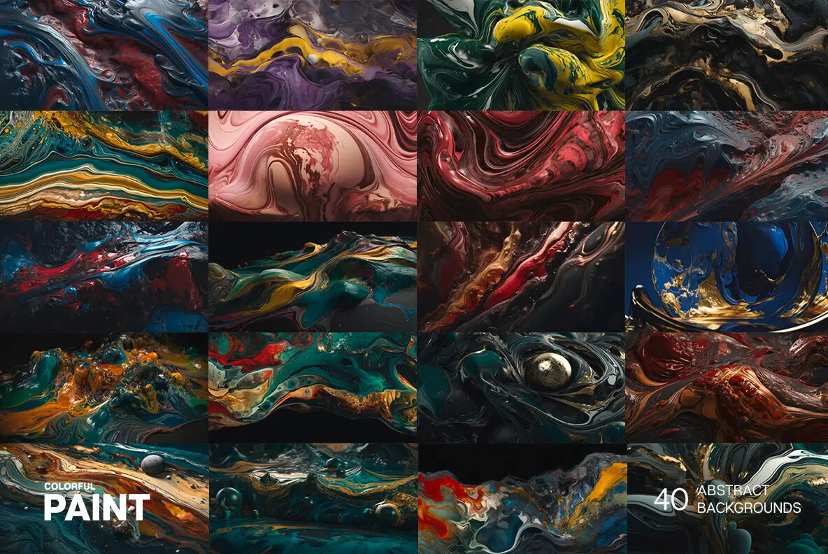 Paint Backgrounds Abstract - YouWorkForThem