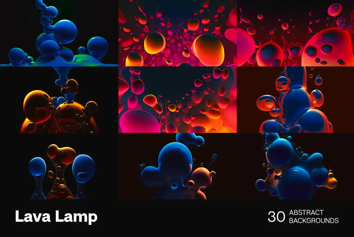 Lava Lamp Backgrounds Abstract - YouWorkForThem