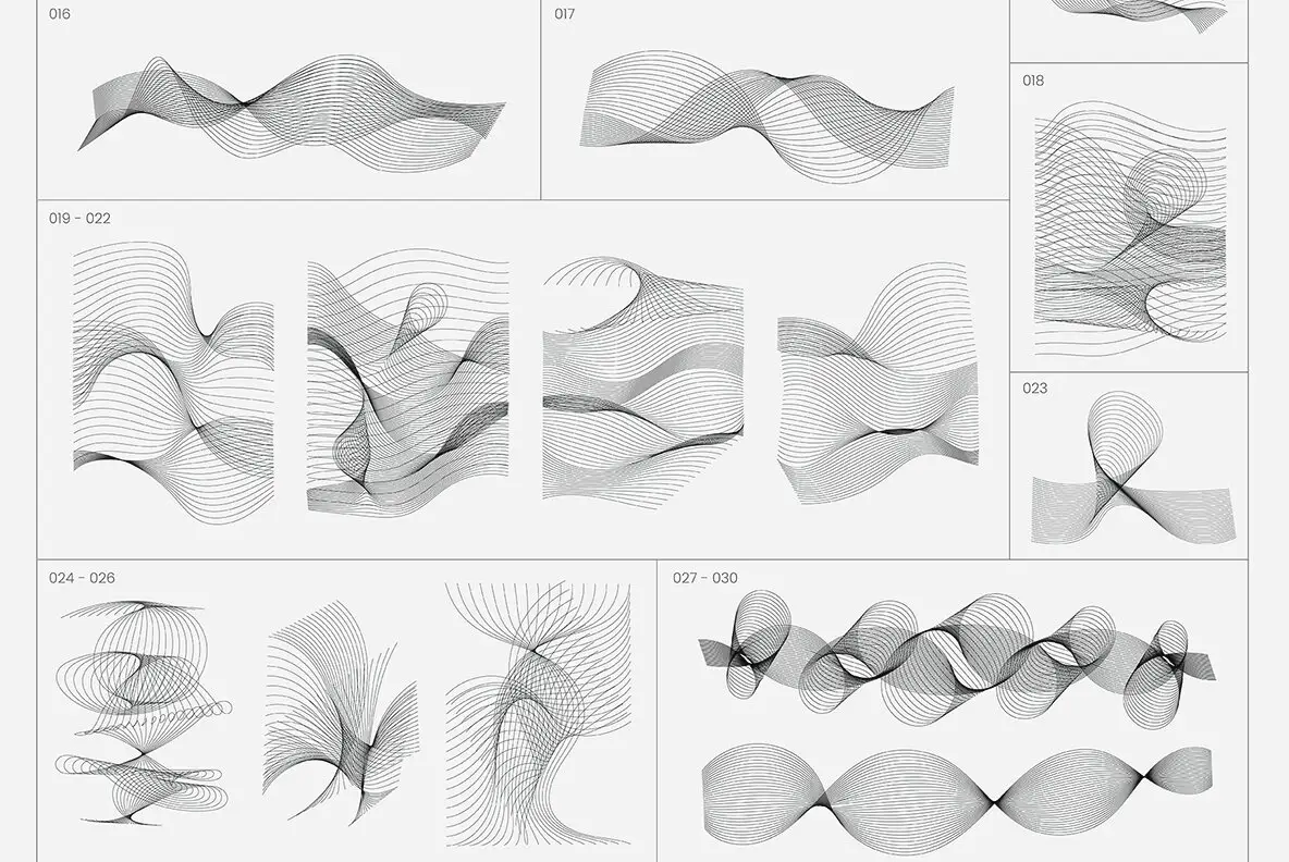 Gradient Textures Shapes - 3D Objects Letters Graphics - YouWorkForThem