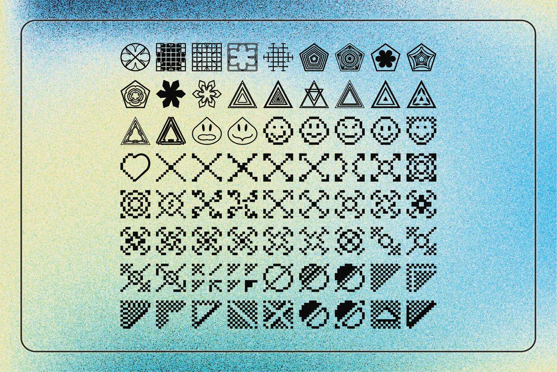 Grainy Gradients + Graphics Pack Graphics - YouWorkForThem