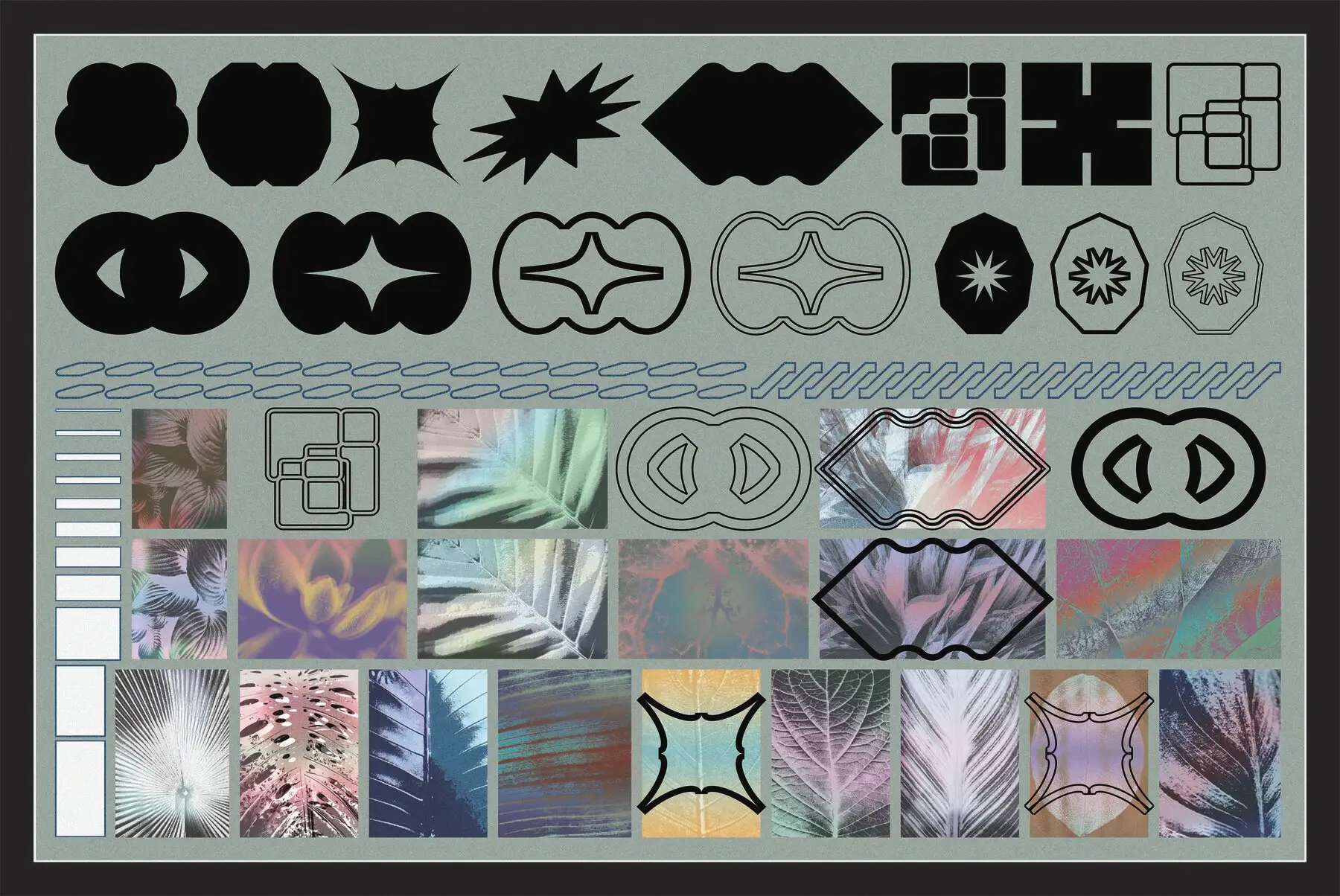 Leaves Textures Pack Graphics - YouWorkForThem