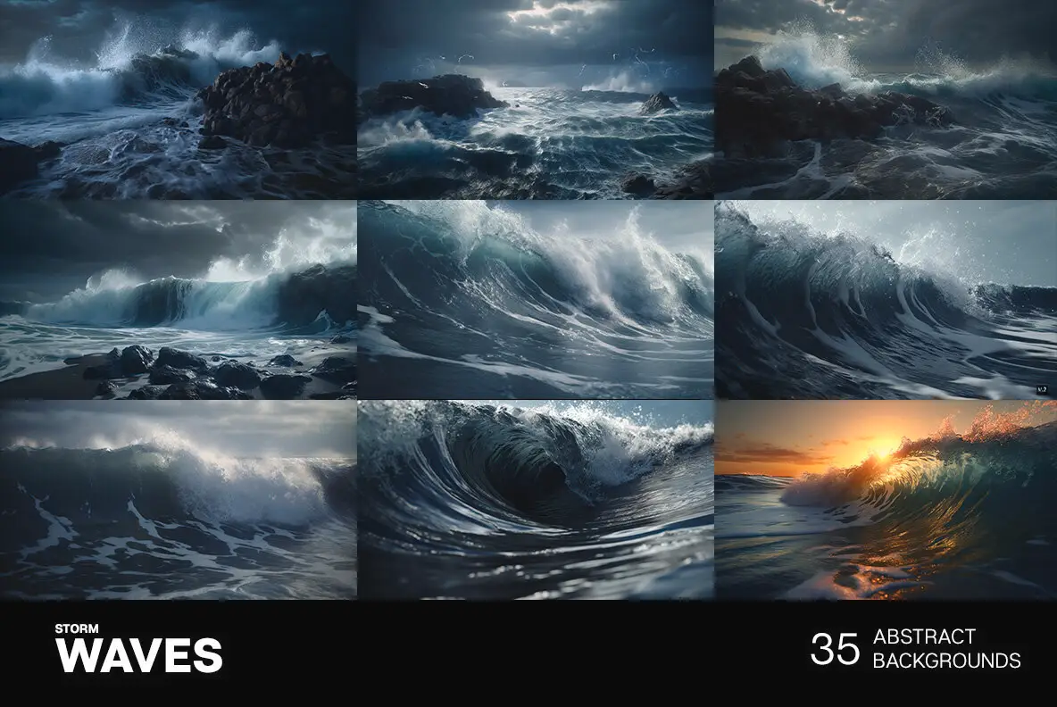Storm Waves Graphics - YouWorkForThem