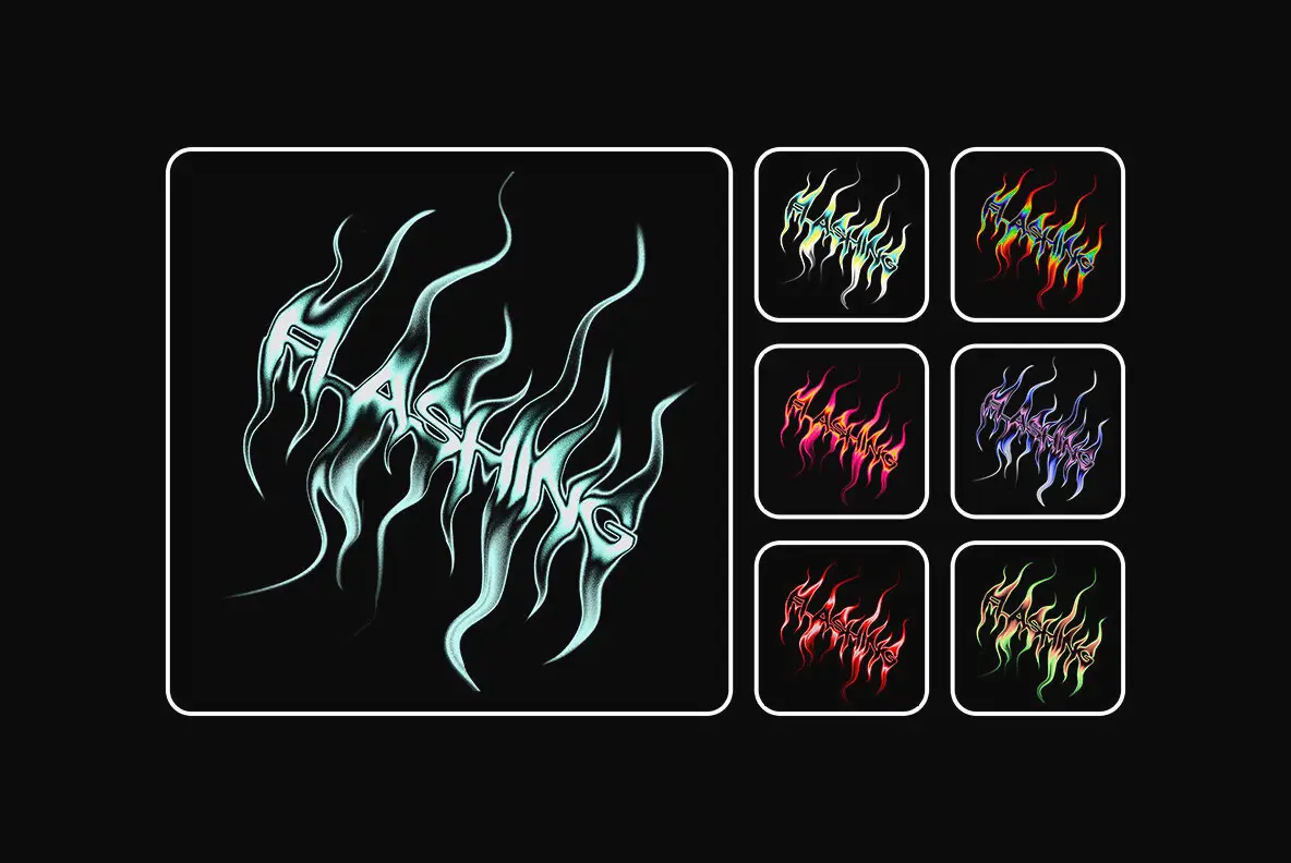 Liquid Text Effects Bundle - YouWorkForThem