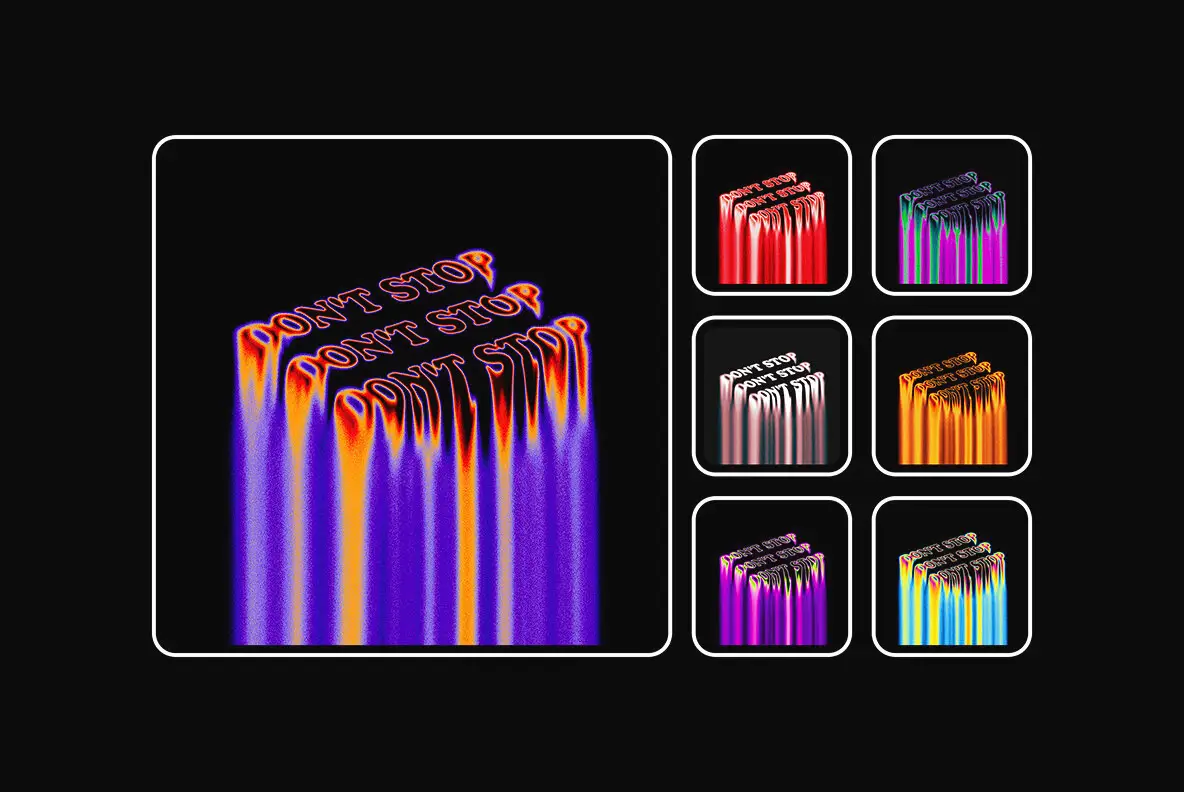 Liquid Text Effects Bundle - YouWorkForThem