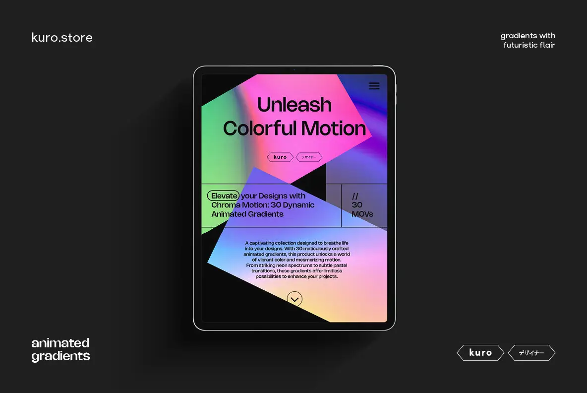 Chroma Motion Animated Gradients Graphics - YouWorkForThem Chroma Motion Animated Gradients Graphics - YouWorkForThem
