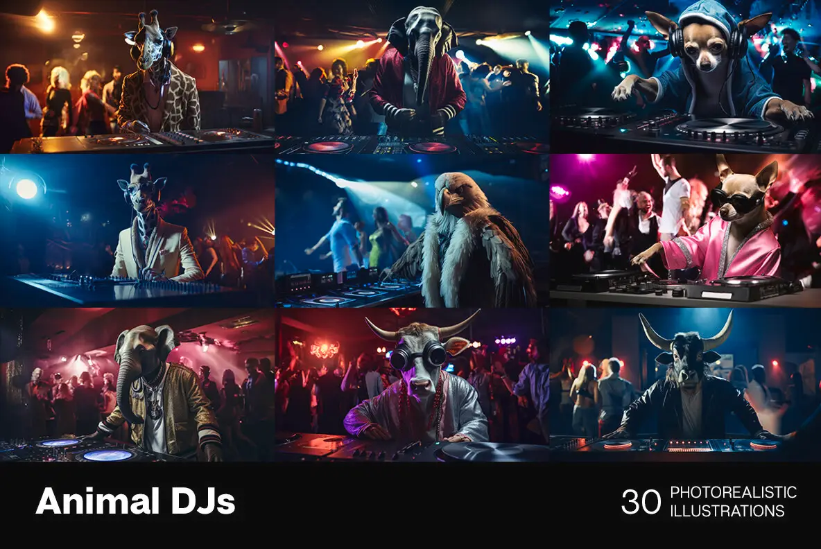 Animal DJs Animals - YouWorkForThem
