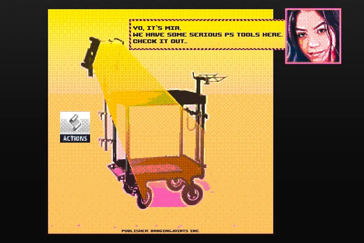 Dither Joint Effect Action - YouWorkForThem