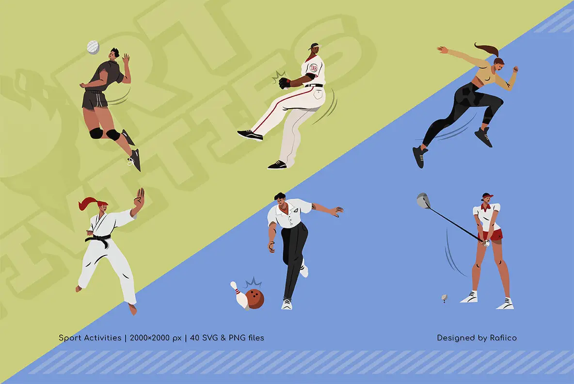 Sport Activities Graphics - YouWorkForThem