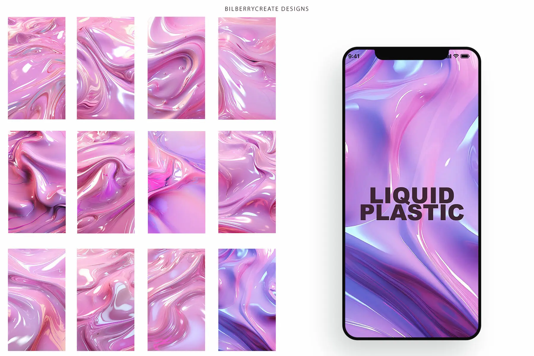 Liquid plastic texture backgrounds Graphics - YouWorkForThem