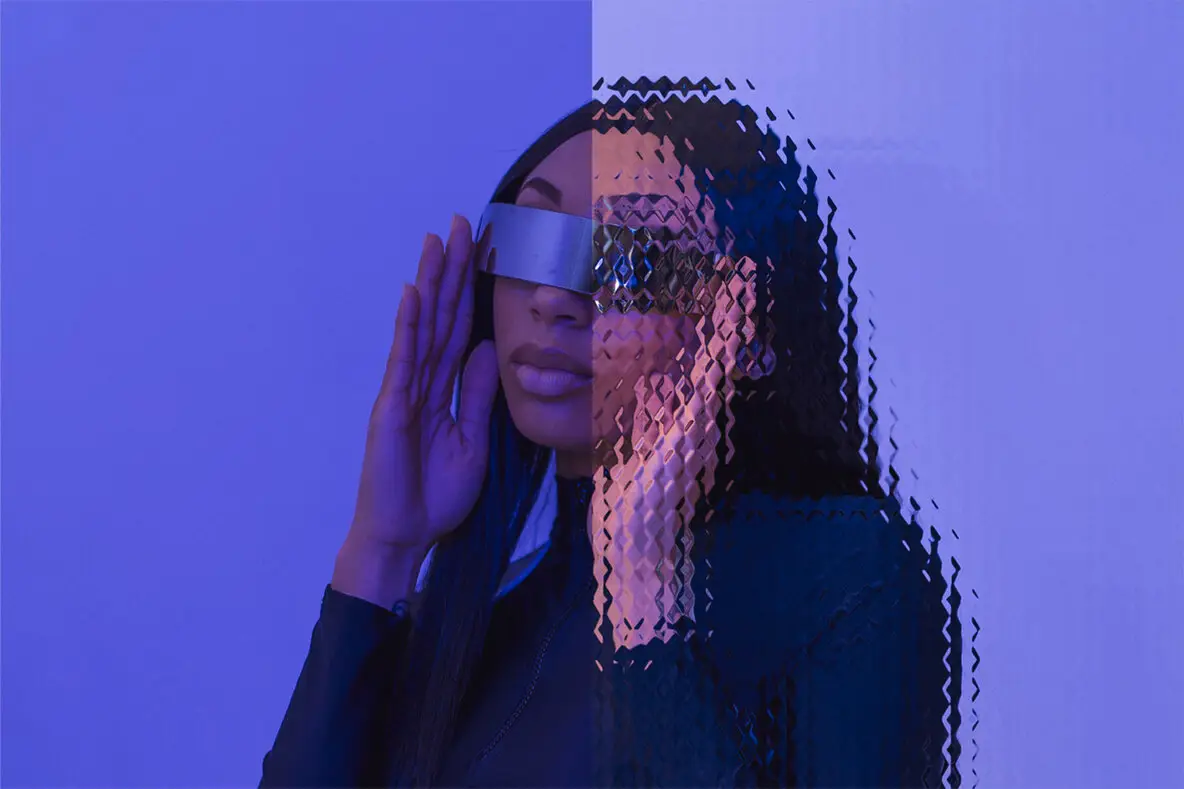 Glass Refraction Effect Graphics - YouWorkForThem