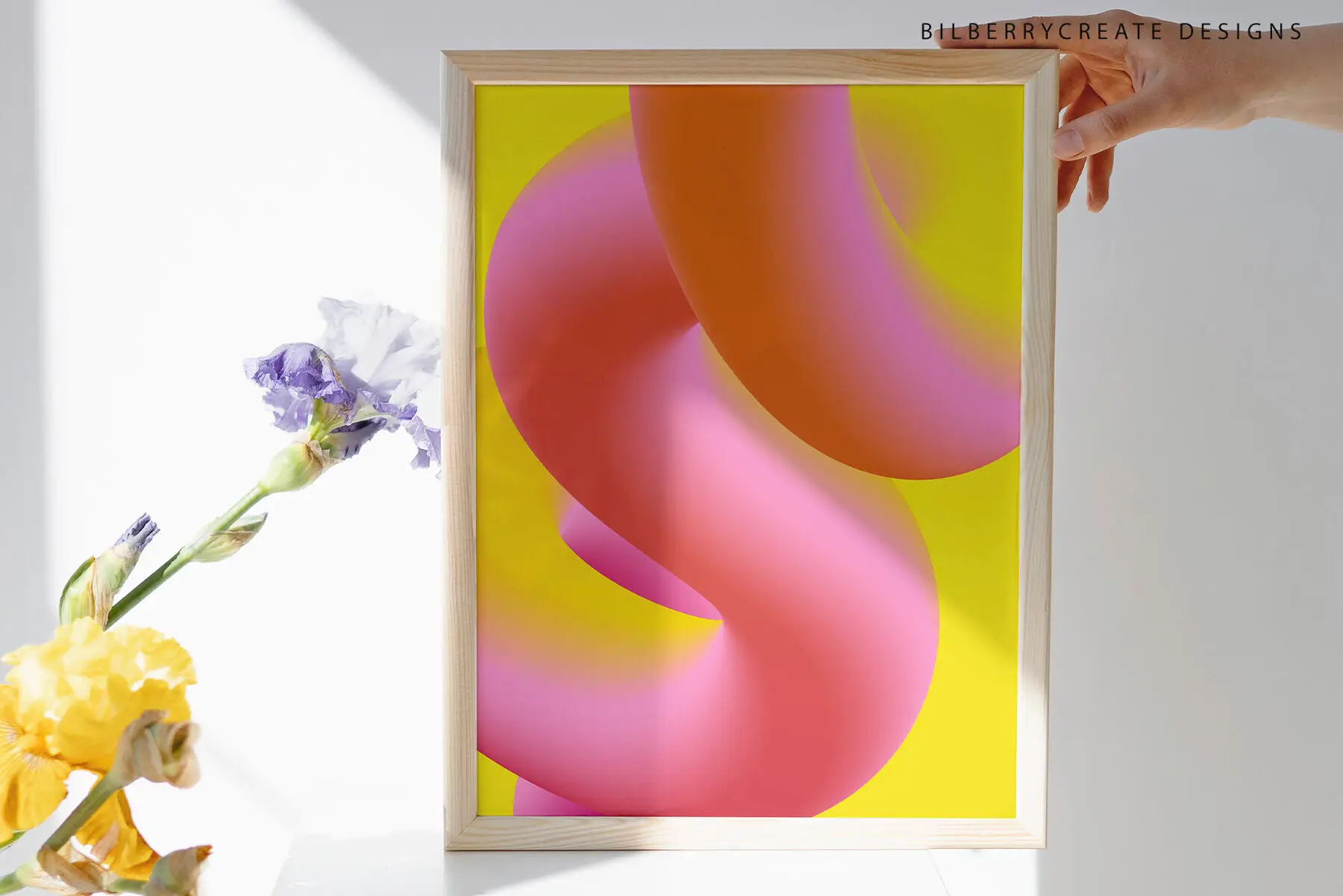 Abstract 3D Forms gradient shapes Graphics - YouWorkForThem