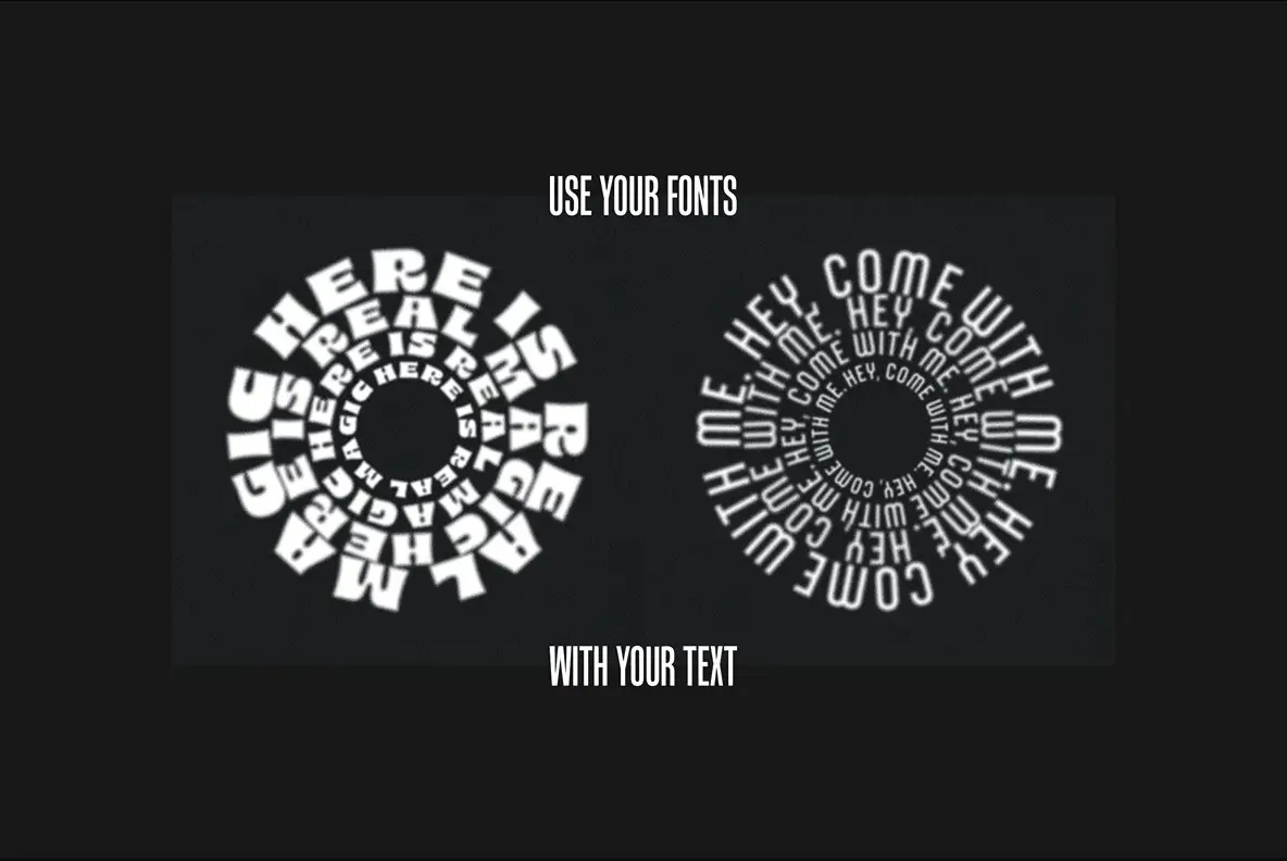 The Cycle Text Effect - YouWorkForThem