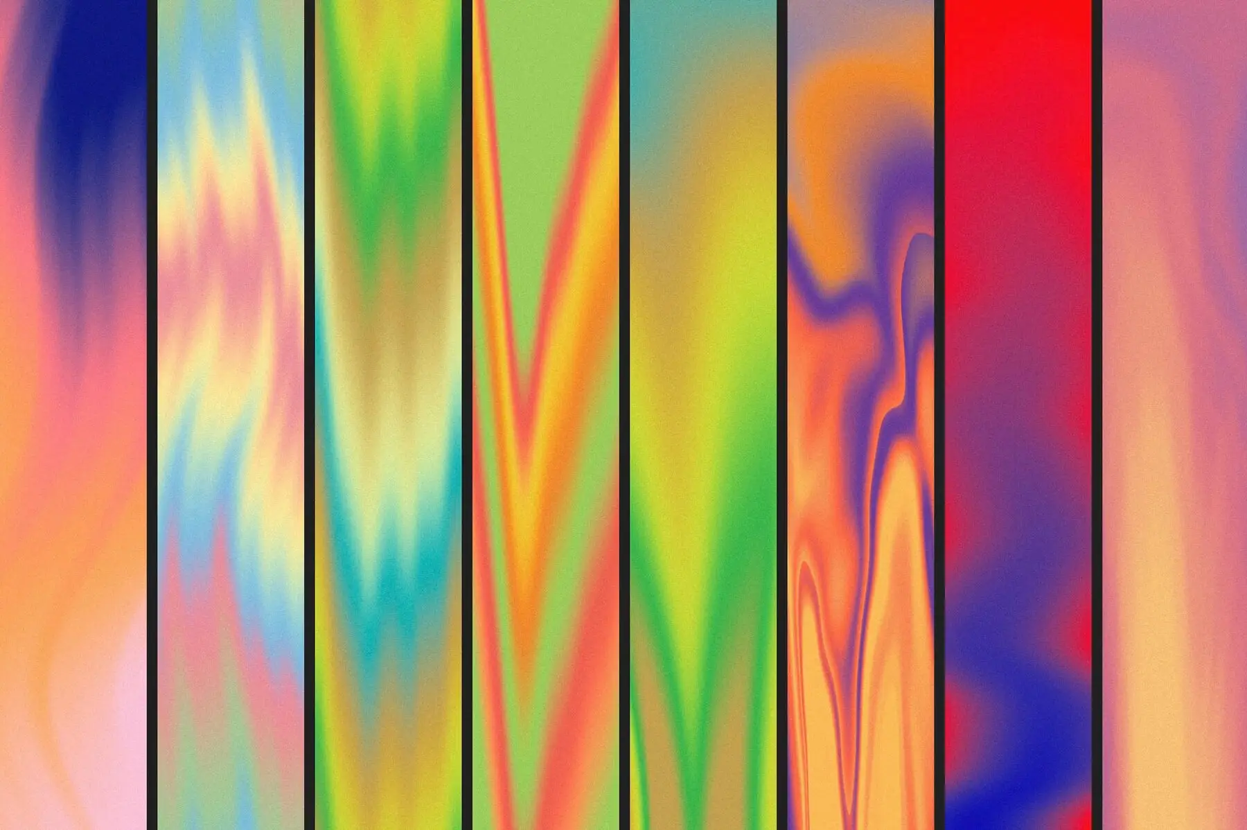 Flowy Gradients Social Media Backgrounds Graphics - YouWorkForThem