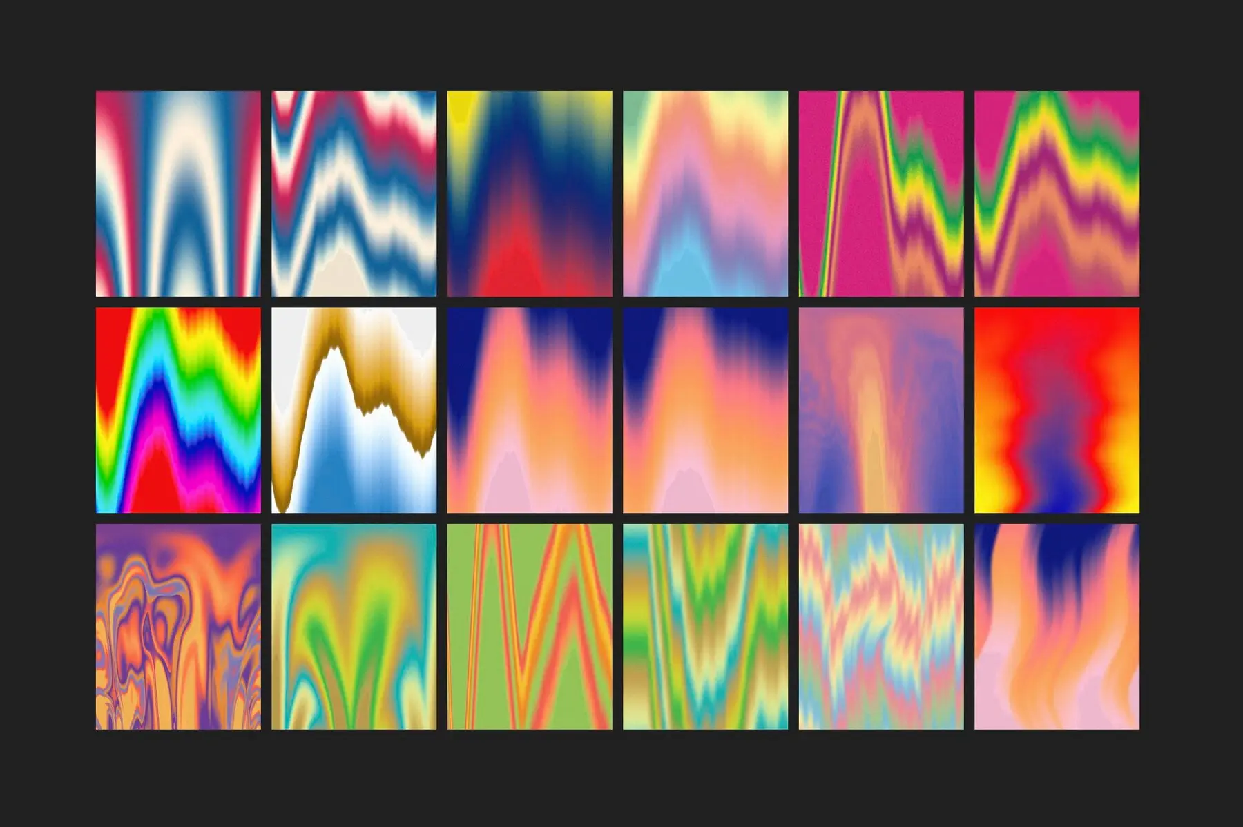 Flowy Gradients Social Media Backgrounds Graphics - YouWorkForThem