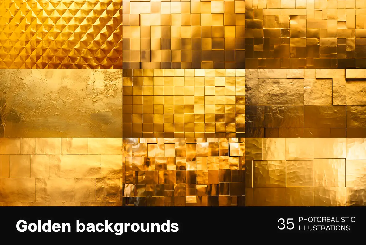 Golden Backgrounds Textures - YouWorkForThem