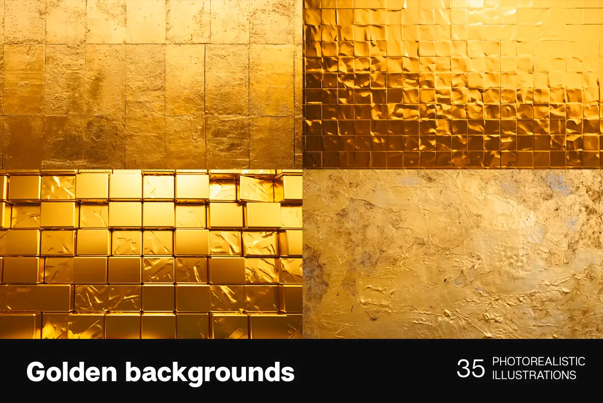 Golden Backgrounds Textures - YouWorkForThem