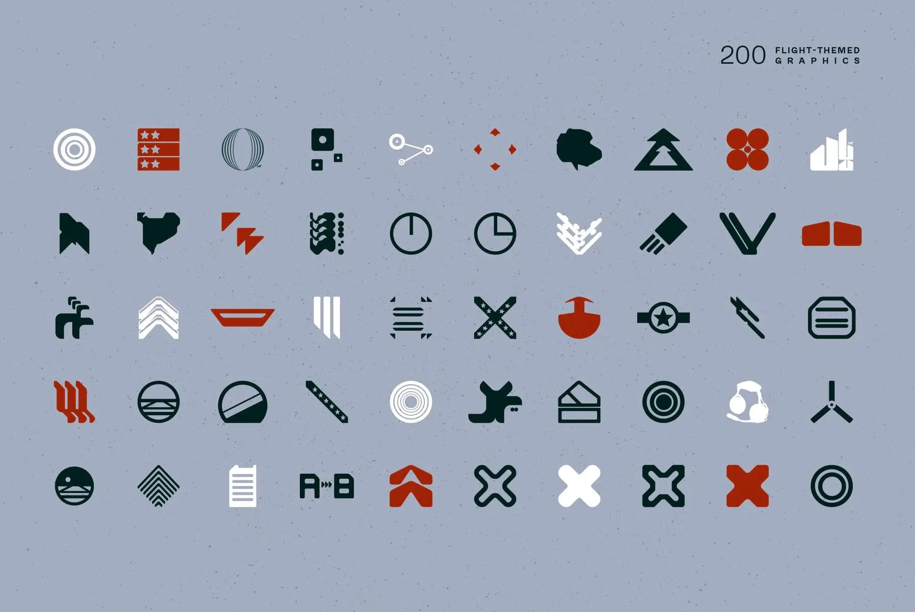 Aviation Icons Vector Bundle - YouWorkForThem