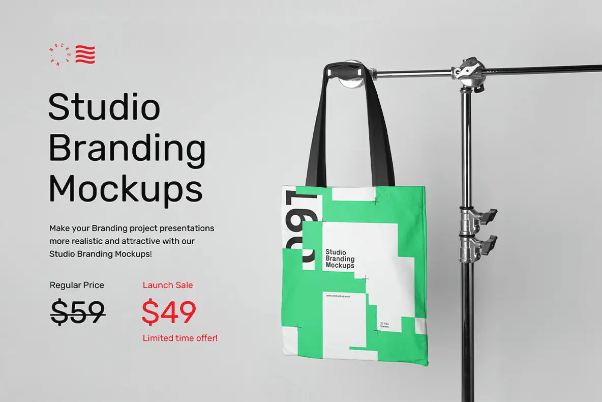 Studio Branding Mockups - Studio Scenes Mockups - YouWorkForThem