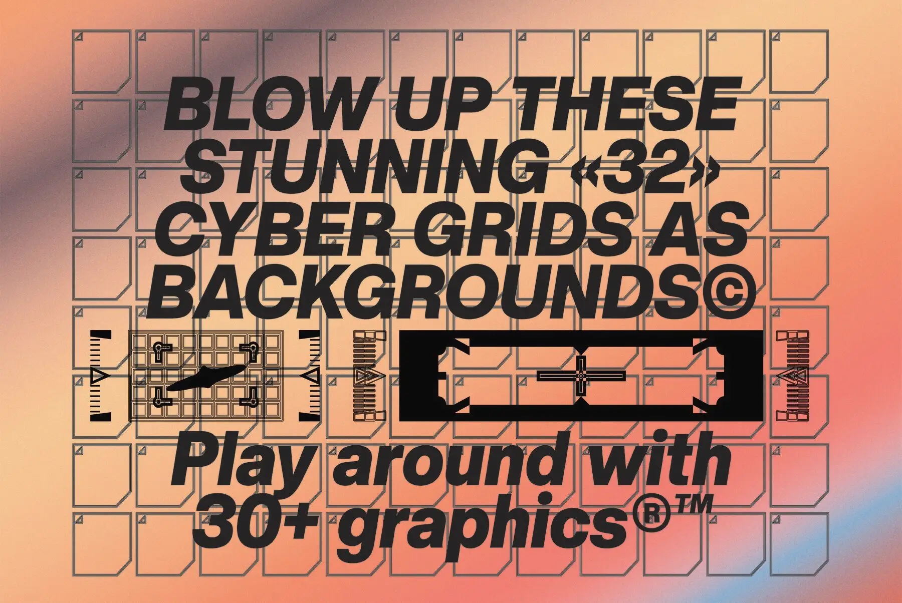 Grid Objects Graphics Pack Graphics Youworkforthem