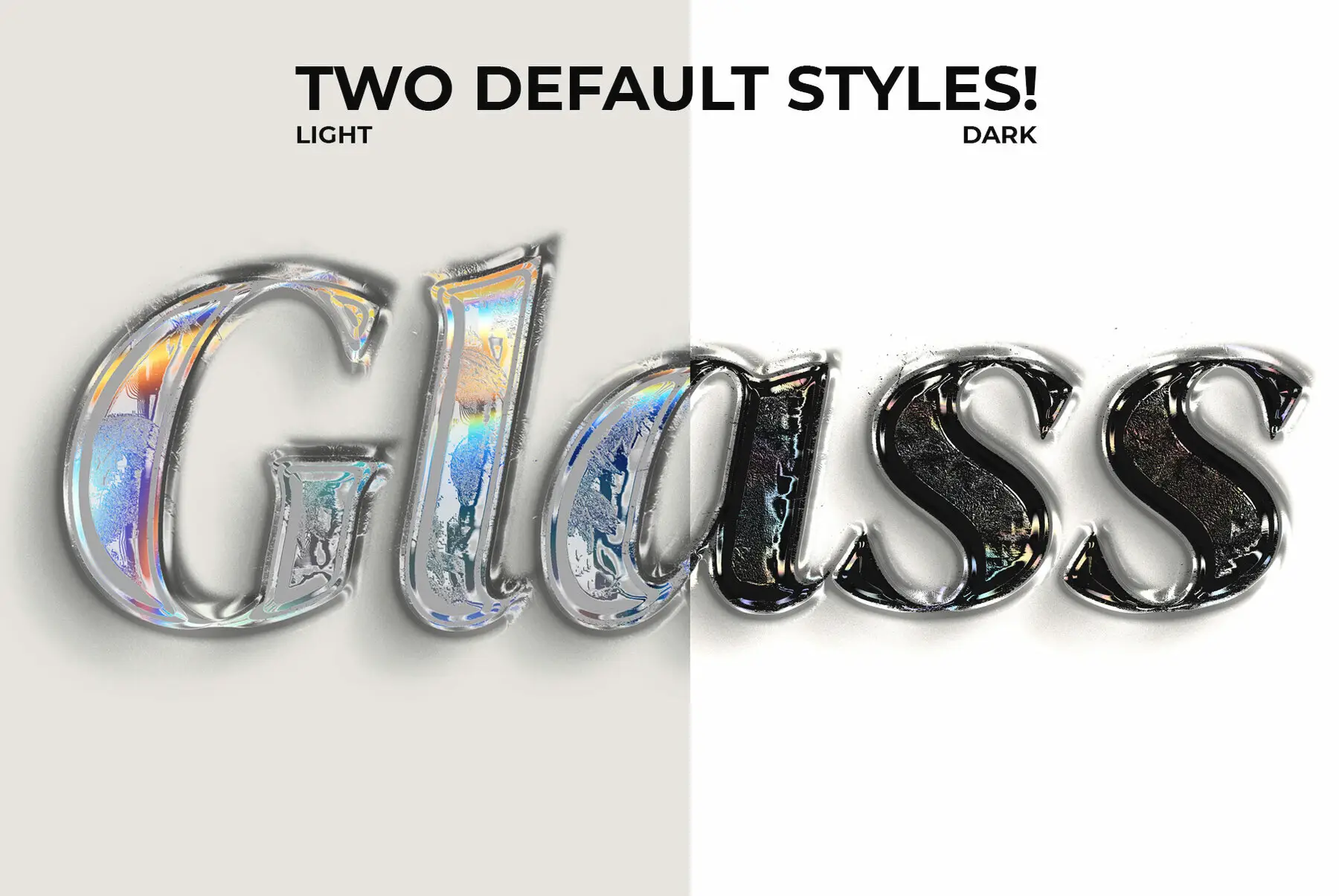 Distressed Glass Effect Graphics - YouWorkForThem