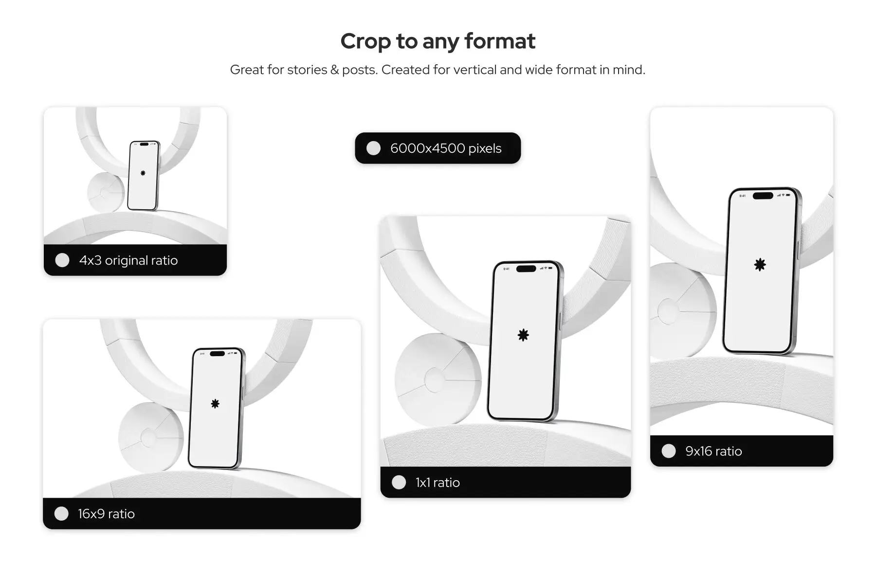 iPhone Pie Charts Mockups - YouWorkForThem