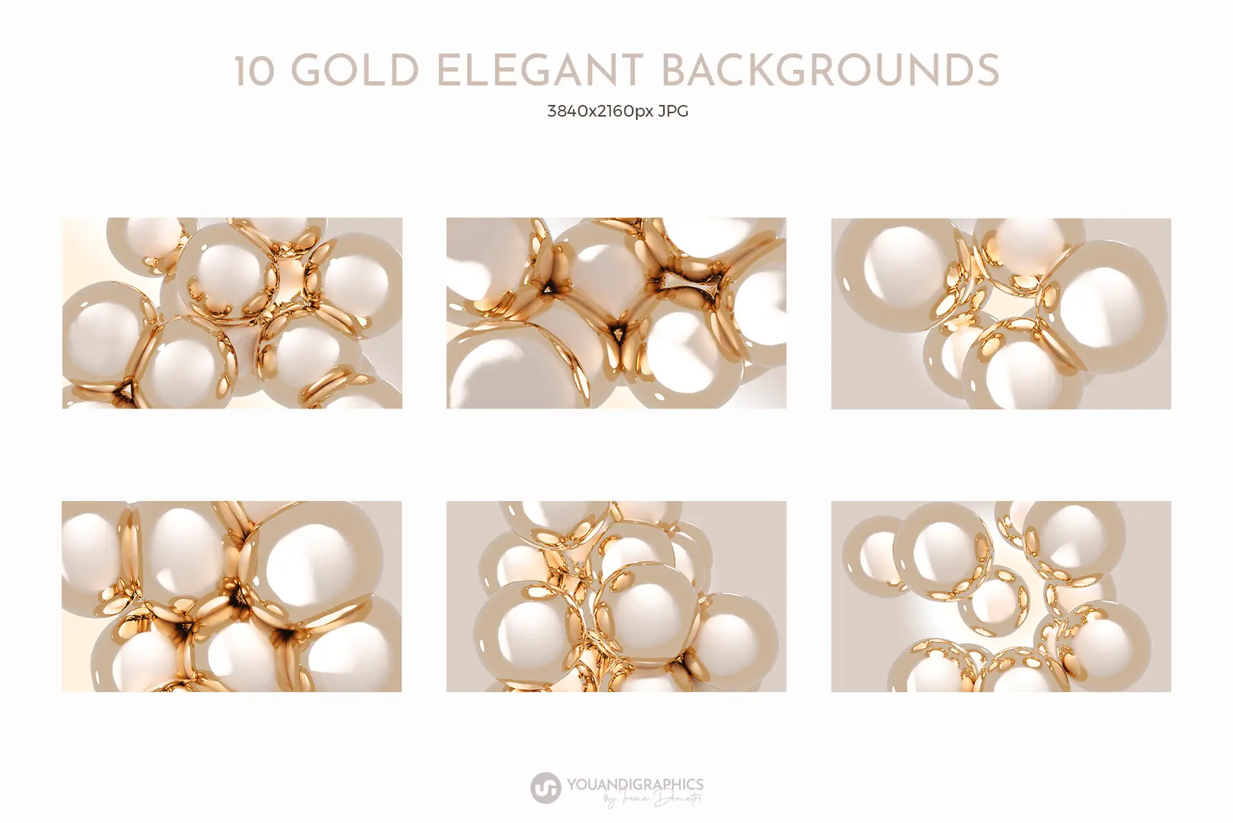 Gold Elegance Elements Backgrounds Graphics - YouWorkForThem