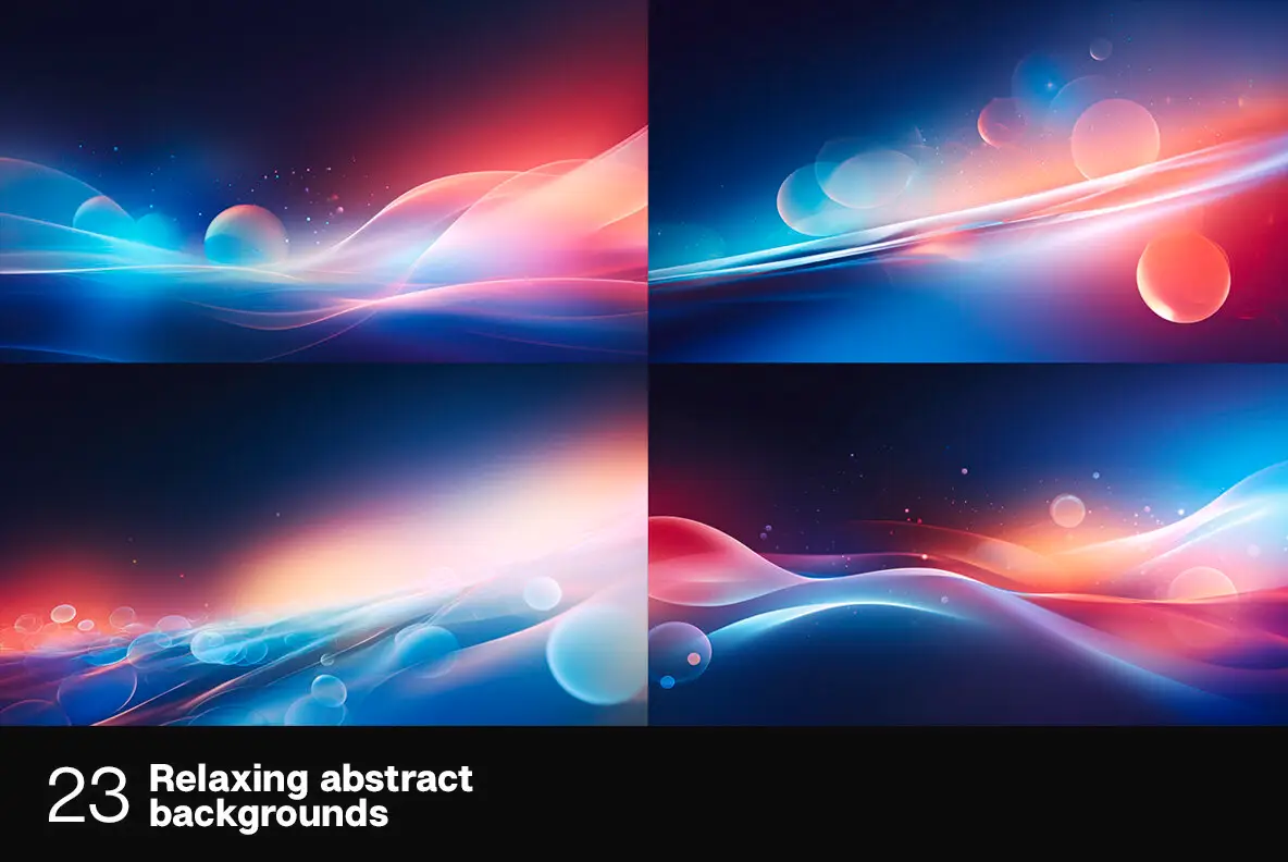 Relaxing abstract backgrounds Graphics - YouWorkForThem