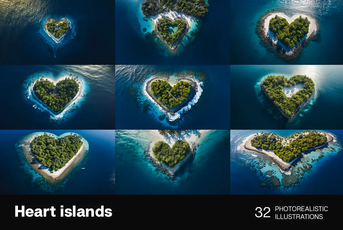 Heart Island Places - YouWorkForThem