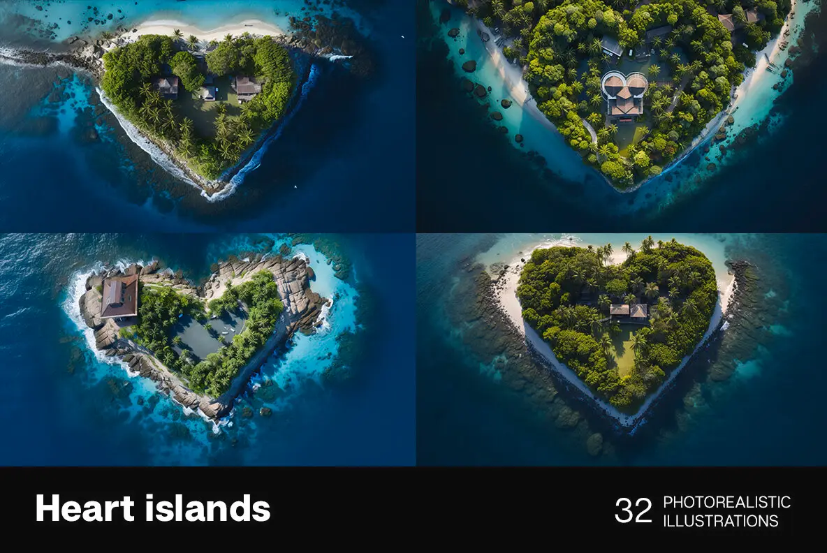 Heart Island Places - YouWorkForThem
