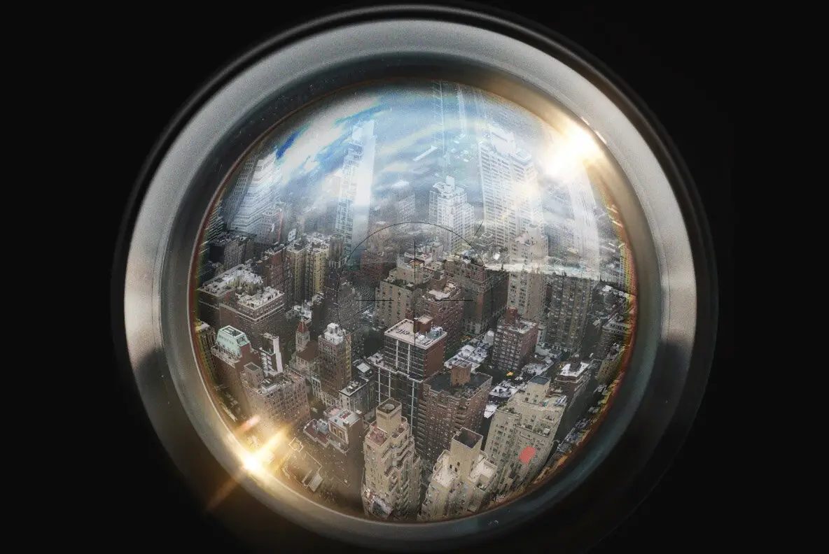 Spying Glass - Fisheye Photoshop Effect - YouWorkForThem