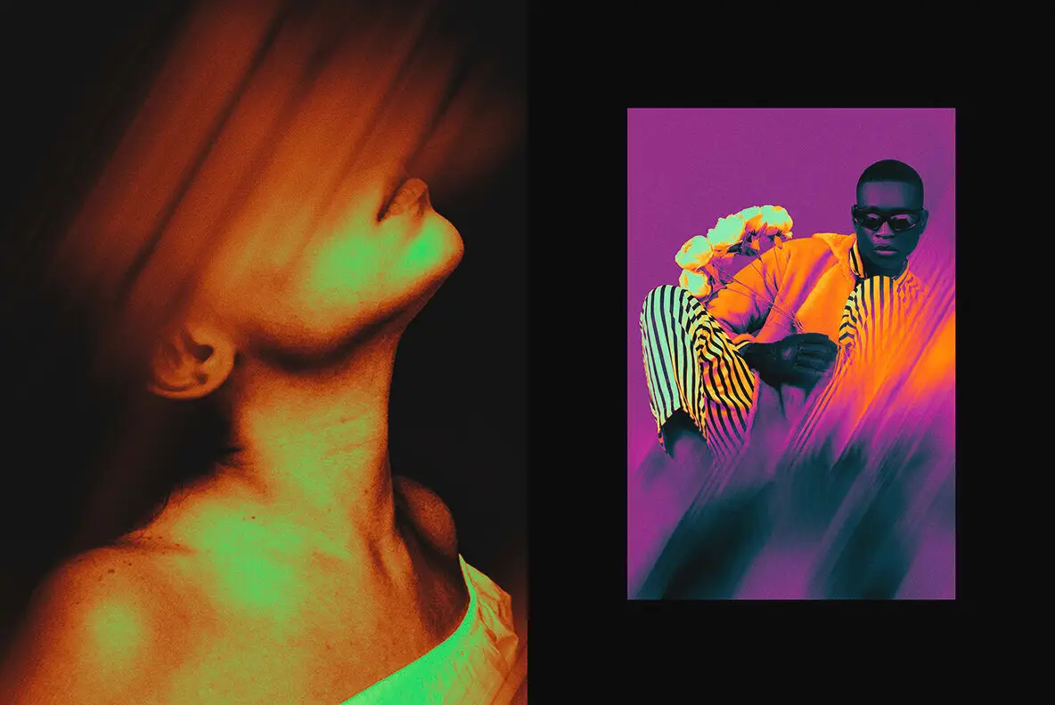 Acid Motion Poster Photo Effect - YouWorkForThem