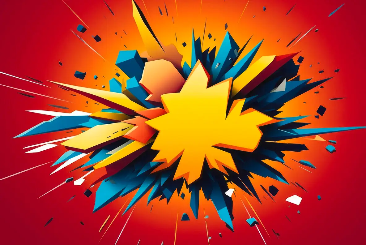 Comic Boom Explosions Graphics - YouWorkForThem