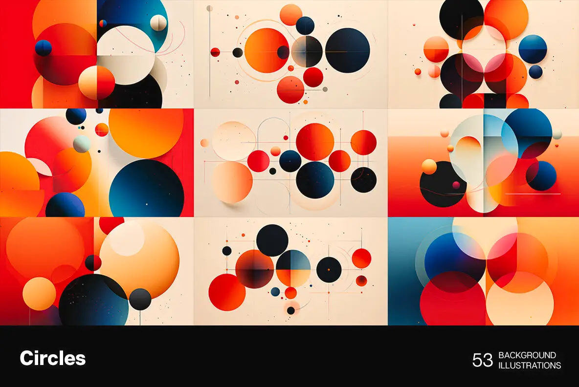 Circles Abstract - YouWorkForThem