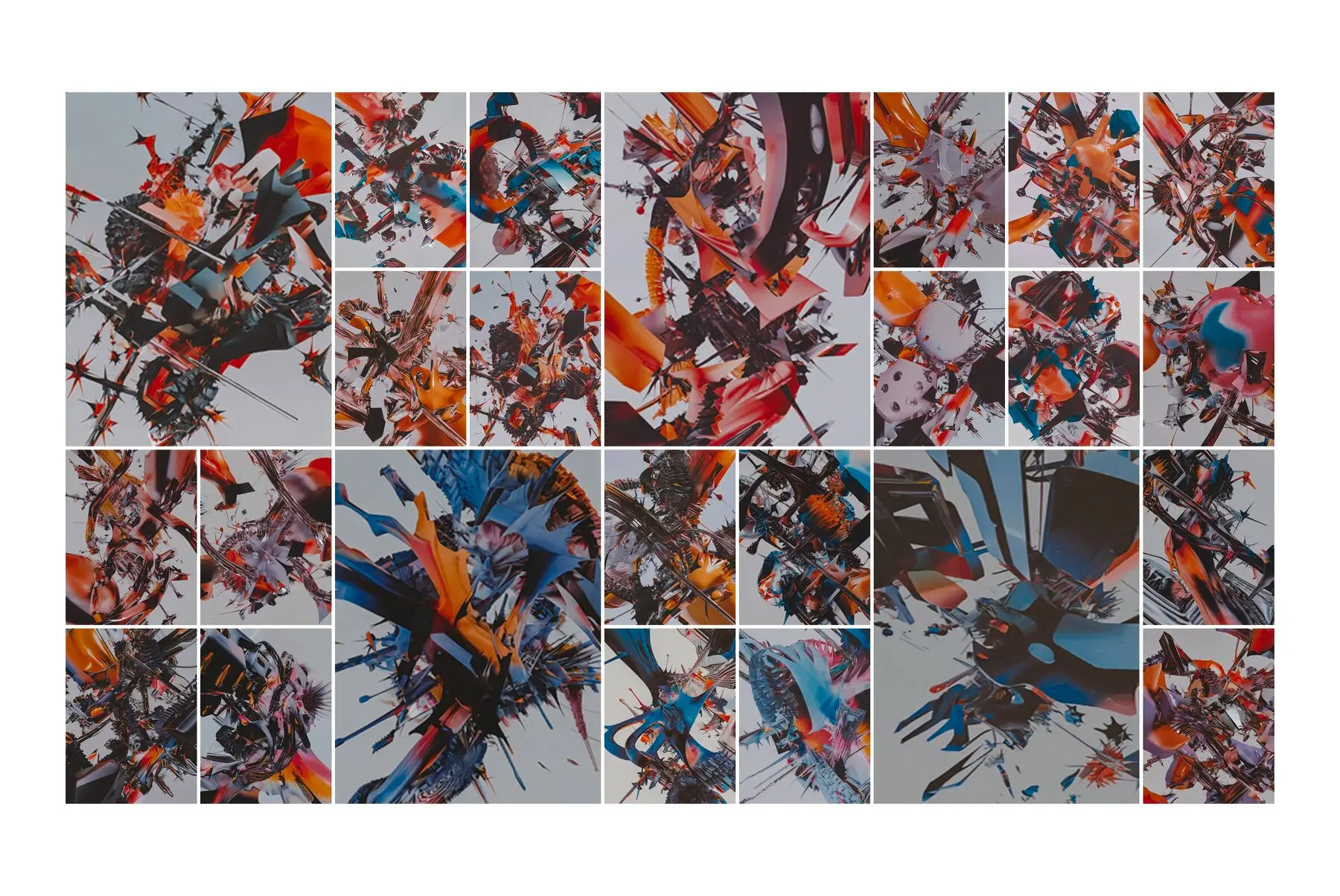 Cyberpunk Abstract Graphics - YouWorkForThem
