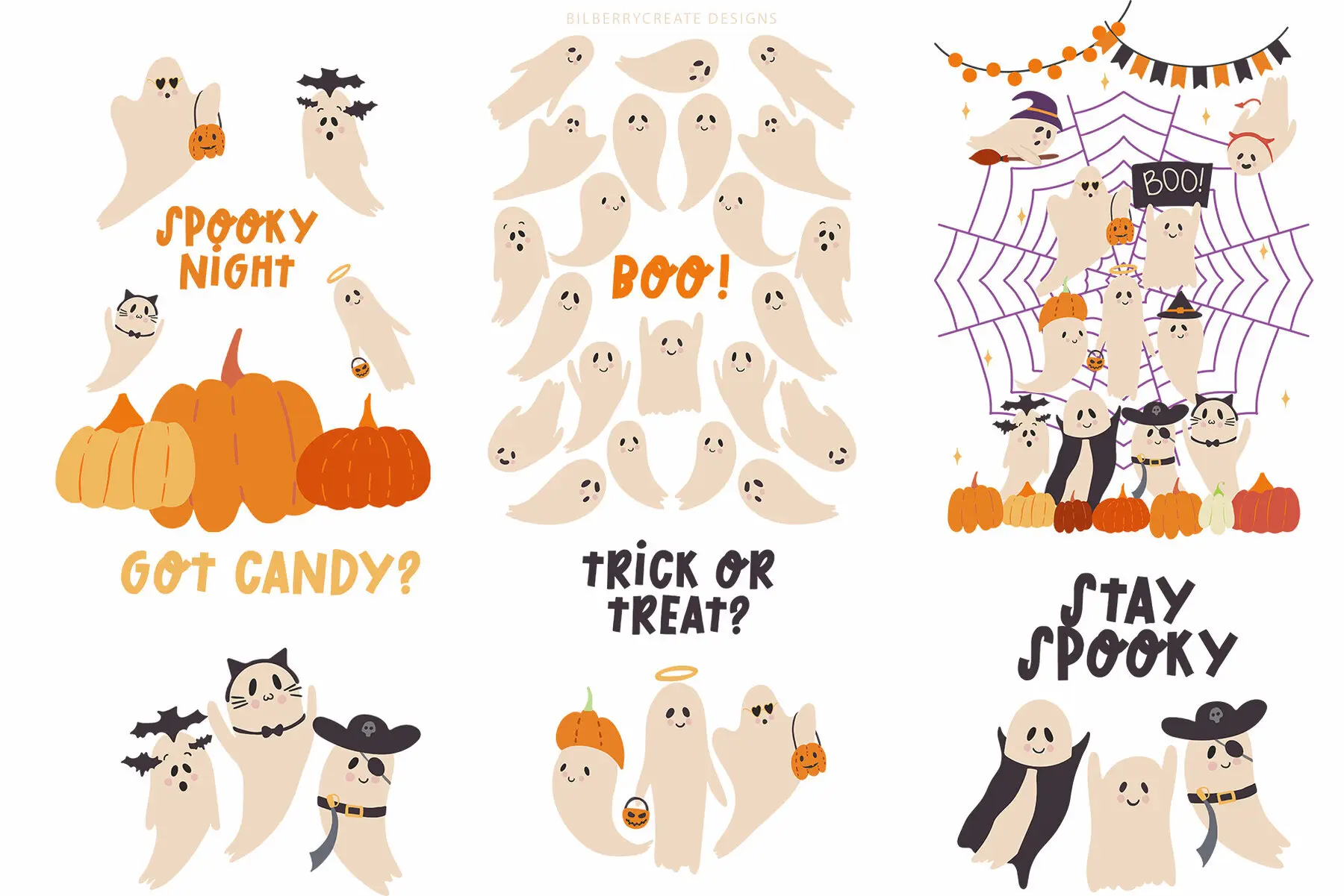 Spooky Night halloween clip art Graphics - YouWorkForThem