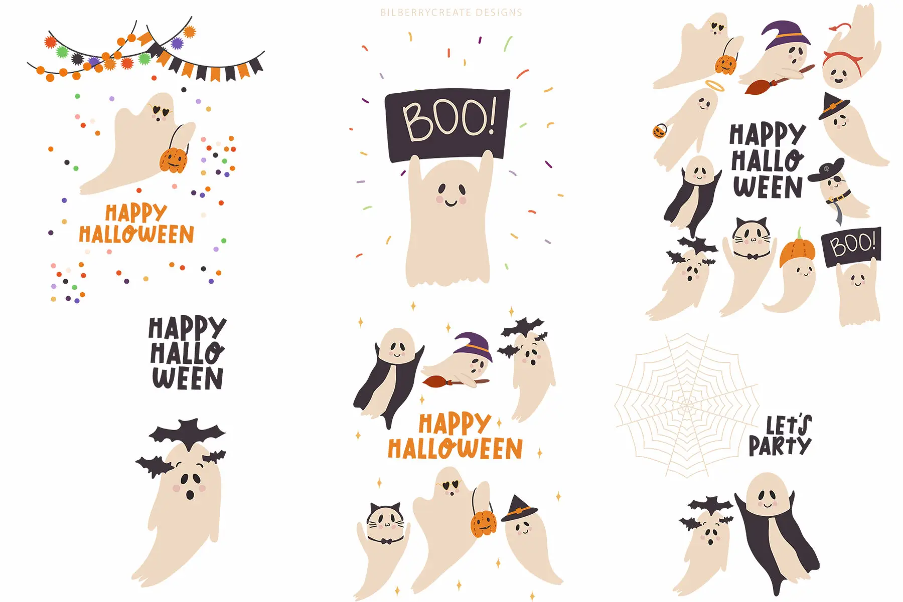 Spooky Night halloween clip art Graphics - YouWorkForThem