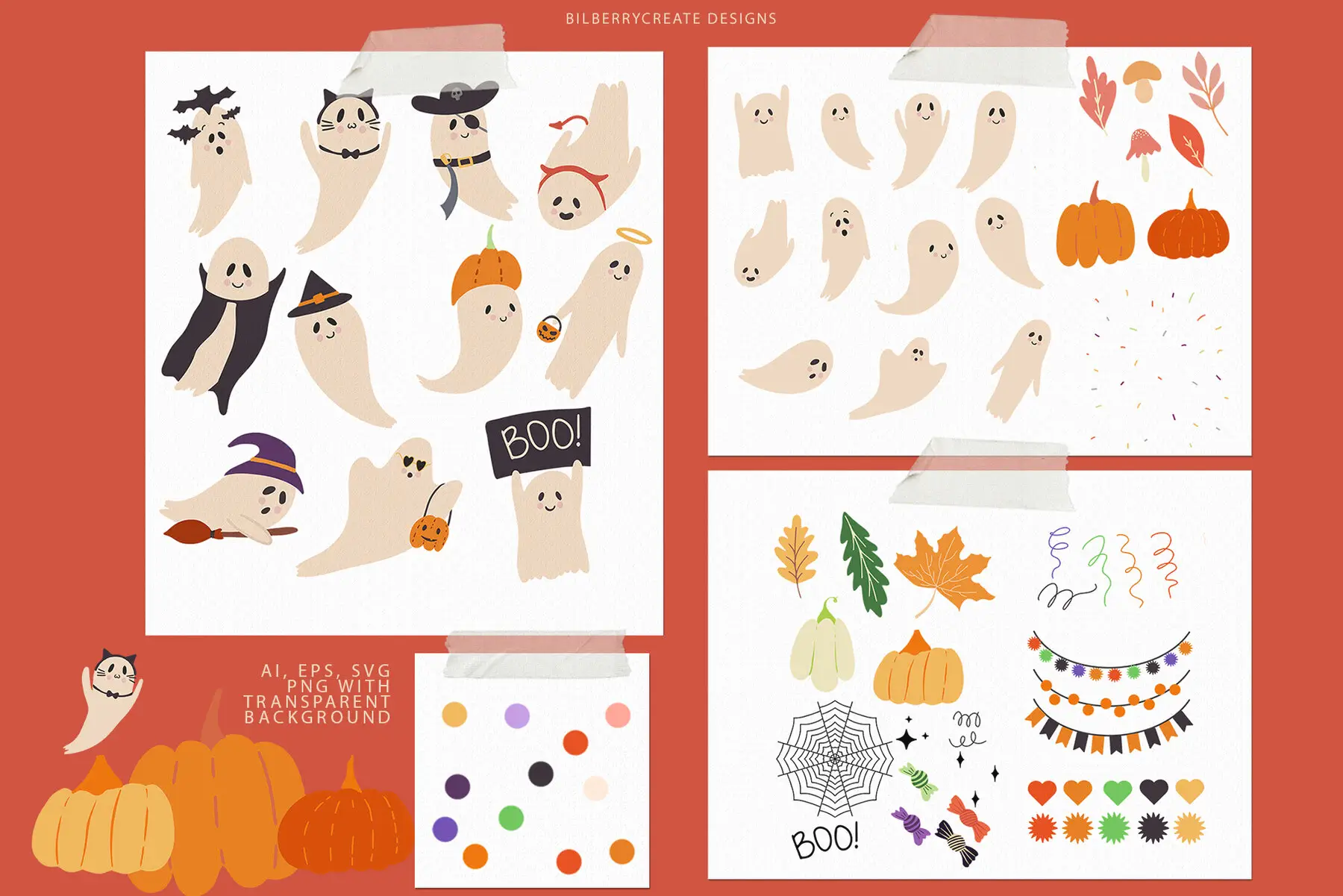 Spooky Night halloween clip art Graphics - YouWorkForThem