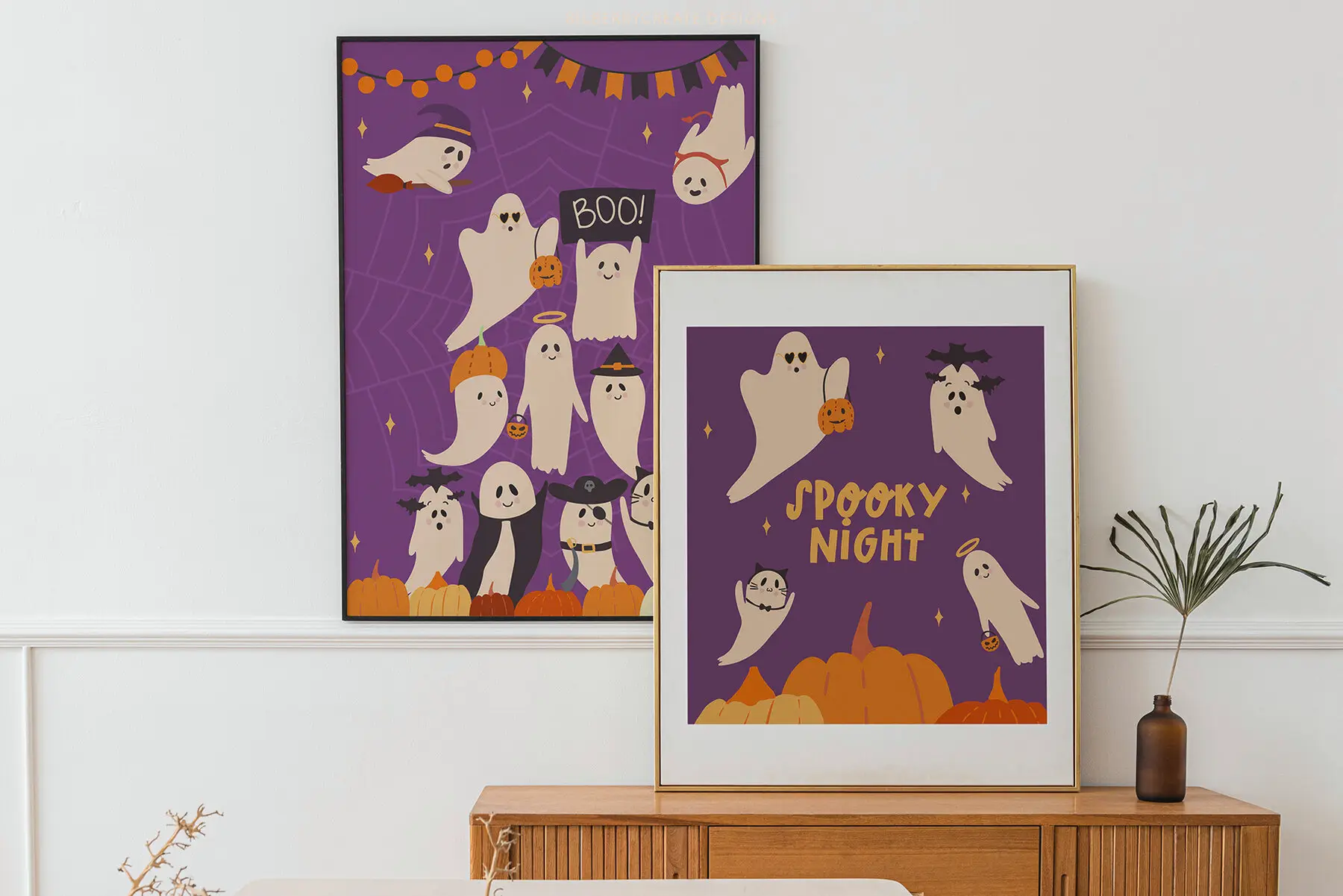 Spooky Night halloween clip art Graphics - YouWorkForThem