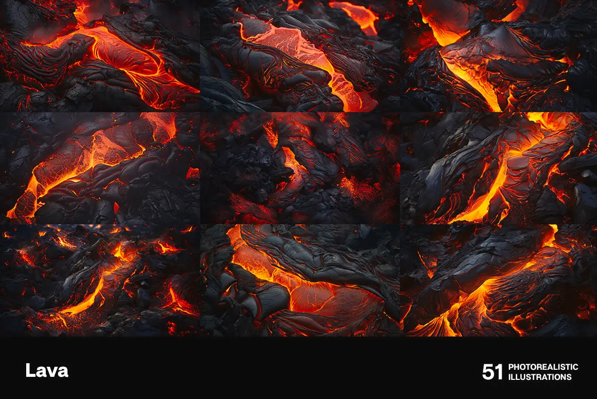 Lava Textures Graphics - YouWorkForThem