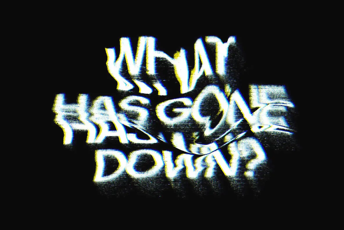 Distortion Text Effects Collection Font - FontPath