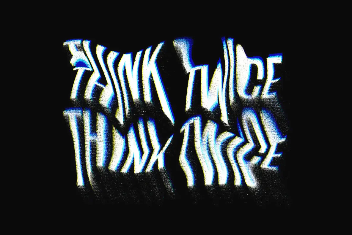 Distortion Text Effects Collection - YouWorkForThem