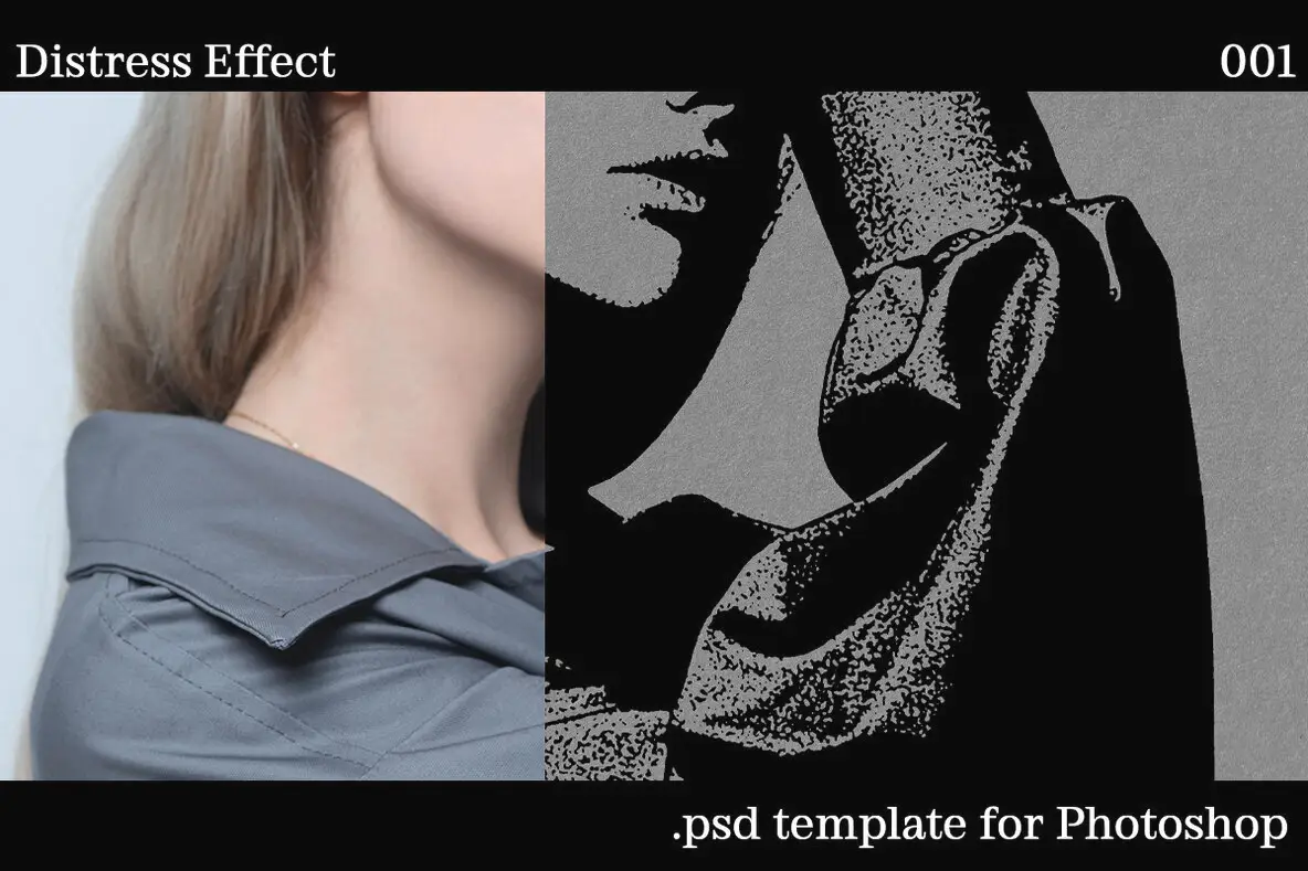 Distress Effect for Photoshop - YouWorkForThem