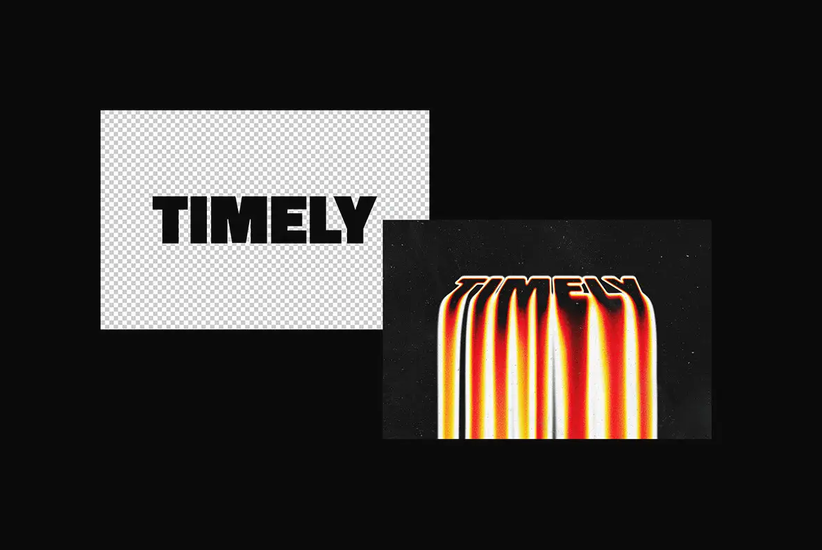 Liquid Lava Text Effect - YouWorkForThem