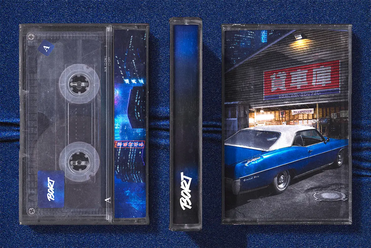 Old Compact Tape Cassette Cover Mockup Mockups - YouWorkForThem