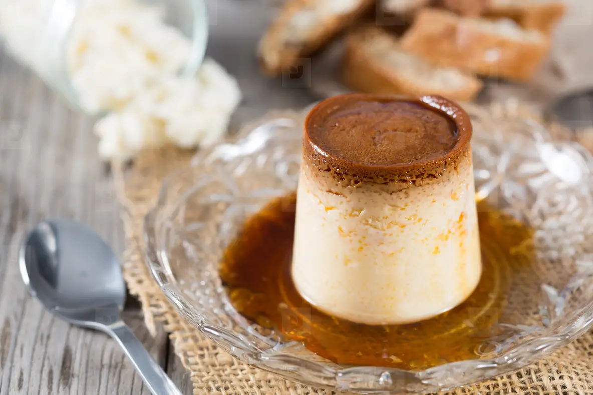 Cheese Flan Photo (105975) - YouWorkForThem
