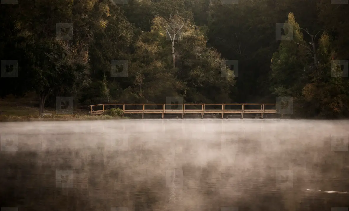 Mist On Water In The Morning Photo (106244) - YouWorkForThem