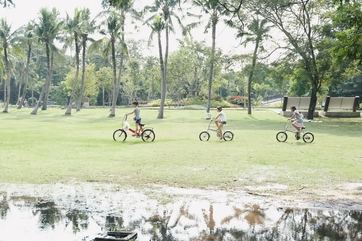 Cycling In The Park Photo (106835) - YouWorkForThem