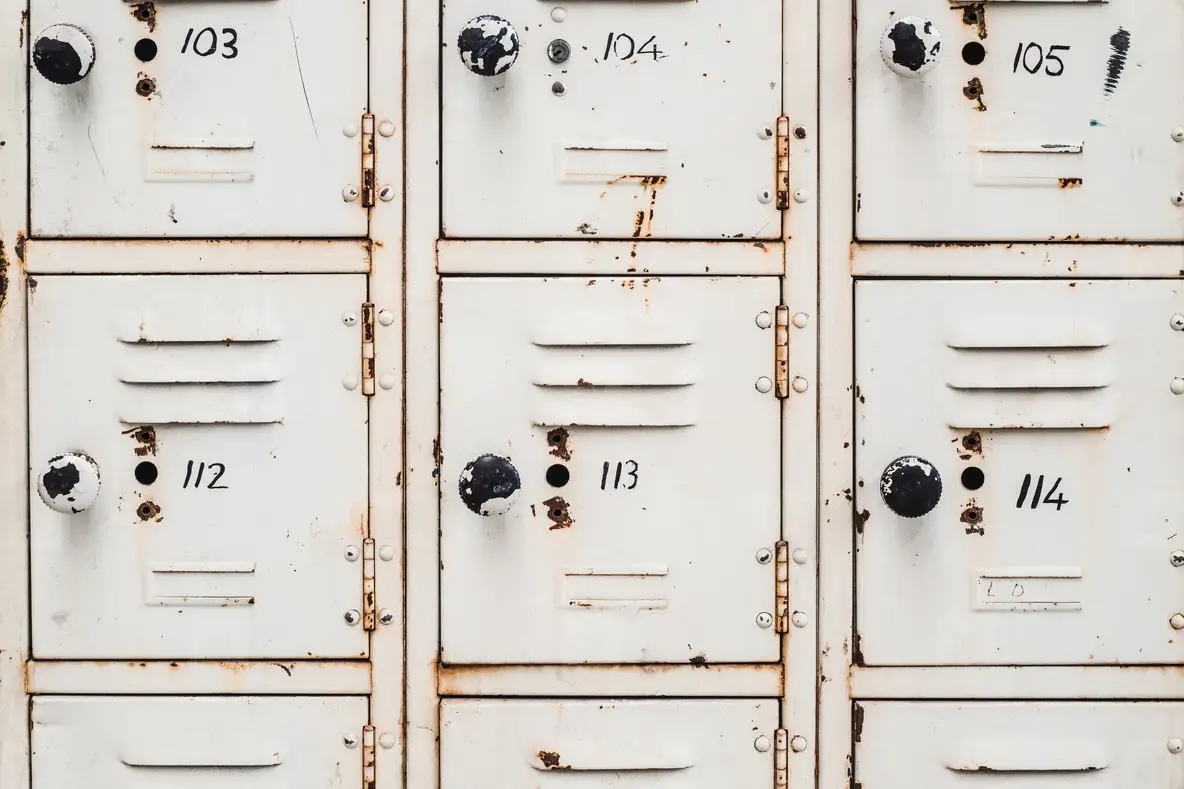 Retro Locker Photo (117129) - YouWorkForThem