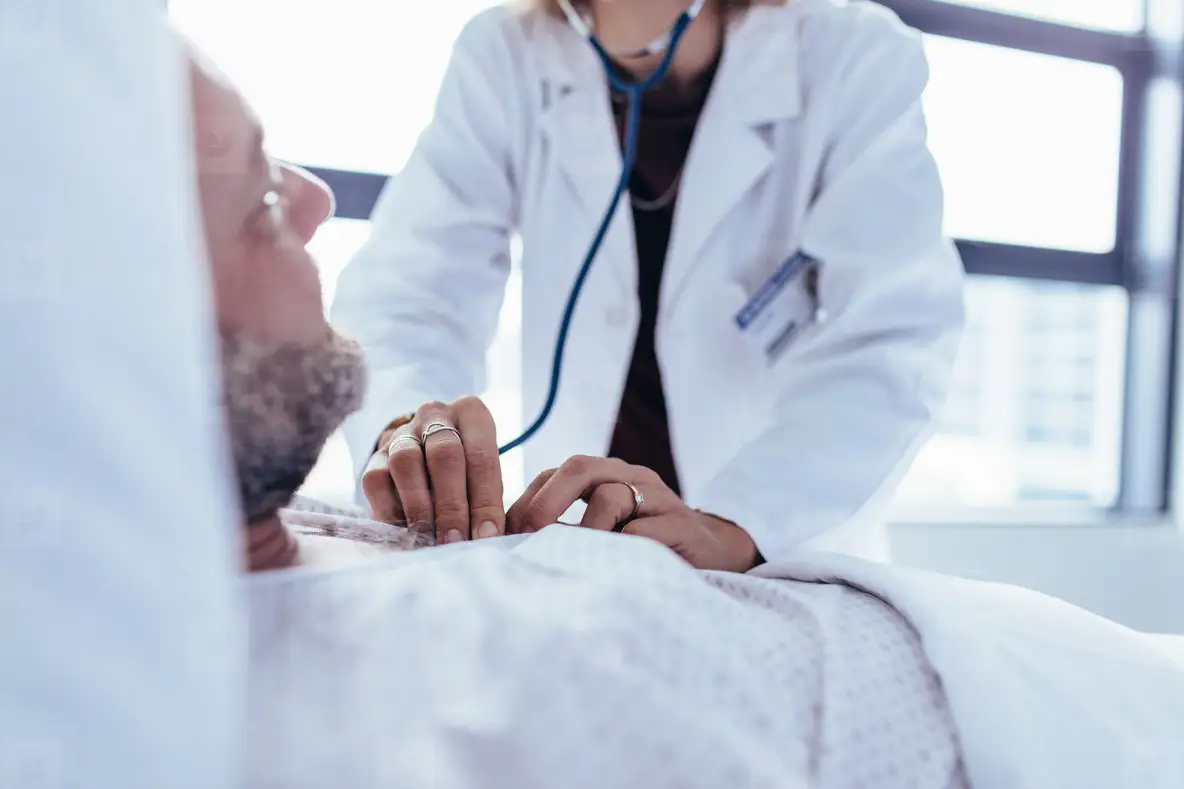 Doctor Checking Patient Heart Rate Photo (131096) - YouWorkForThem